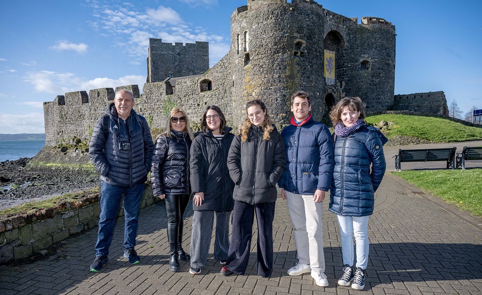 Spanish journalists have a write good time in Northern Ireland